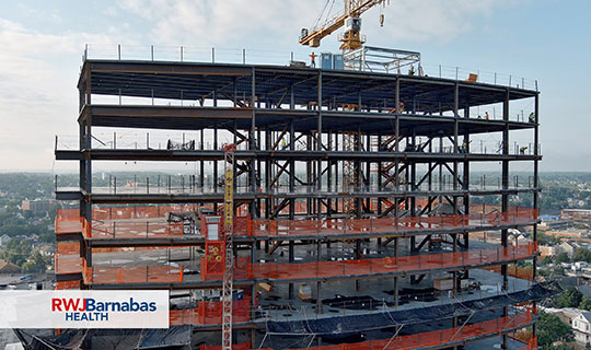 Robert Wood Johnson University Hospital Tops Off New Medical Pavilion ...