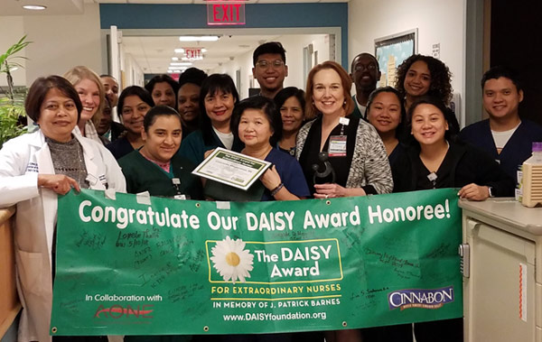 2018 DAISY Award Winners | Nursing | Jersey City Medical Center
