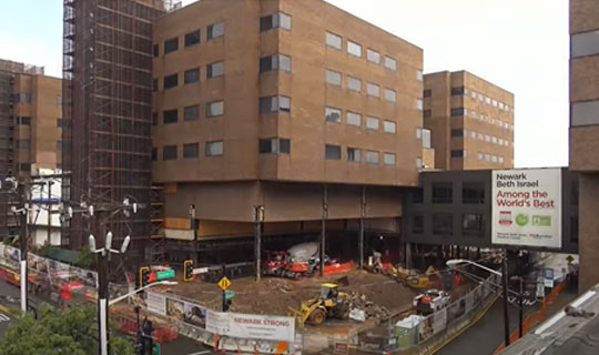 Newark Strong Construction Timelapse | Newark Beth Israel Medical ...