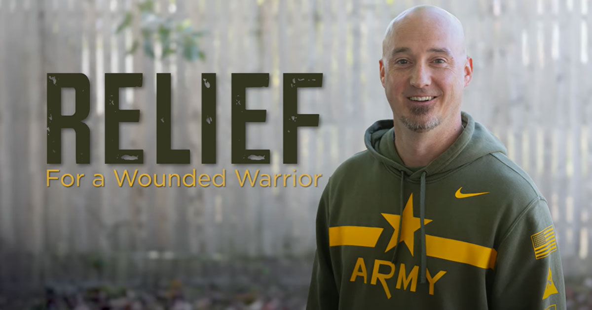 Relief for a Wounded Warrior | RWJBarnabas Health NJ