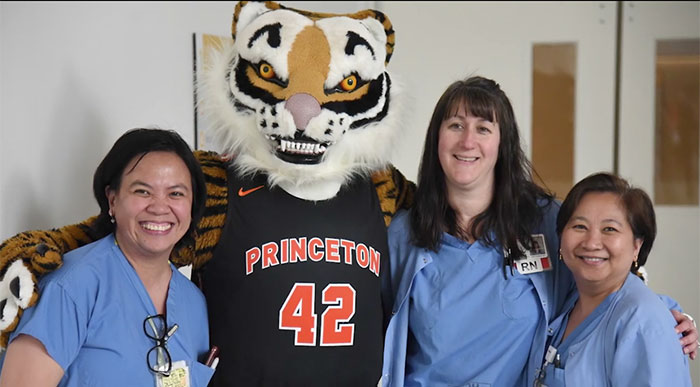 Princeton University Athletics Thanks Our Health Care Heroes
